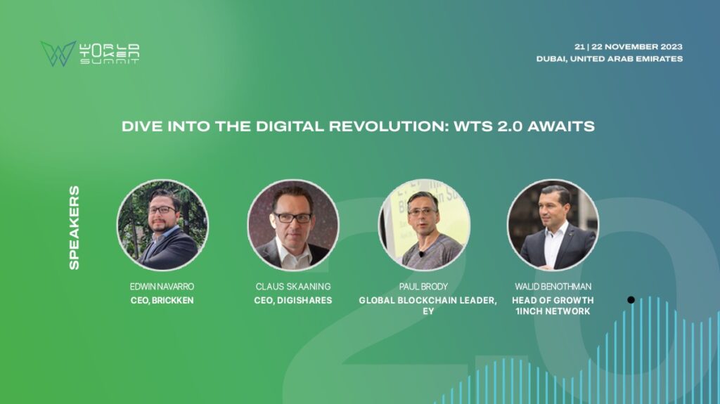 World Tokenization Summit Returns for Second Edition: Focused on Real ... World Tokenization Summit Returns for Second Edition: Focused on Real ...