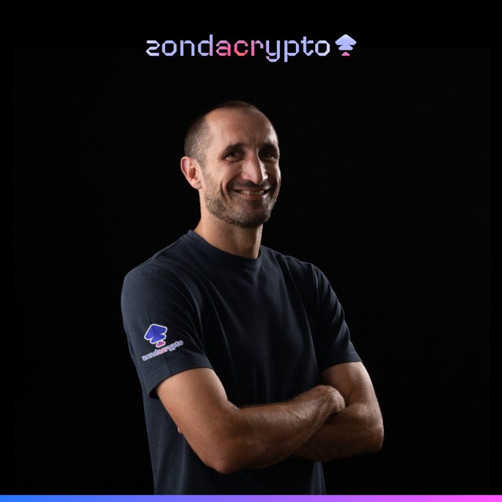 Giorgio Chiellini, football legend, becomes zondacrypto Brand Ambassador